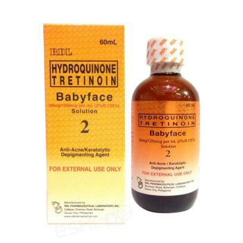 Rdl Hydroquinone Tretinoin Baby Face Solution 2 - 60ml - eshop.lk